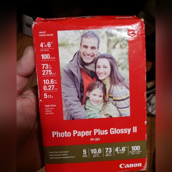 Other | Canon Glossy Photo Paper Plus Ii 4x610 Sheets | Poshmark
